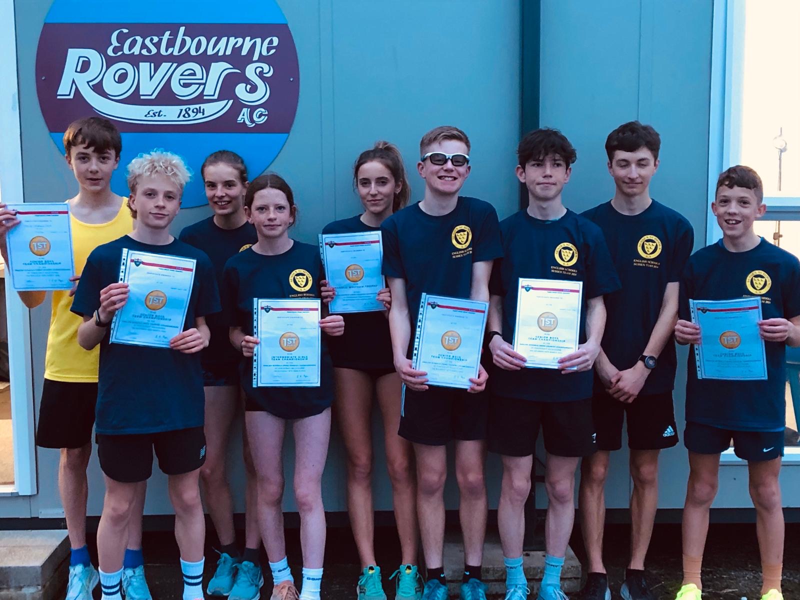 Triumph at English Schools Cross Country for Eastbourne Athletes ...